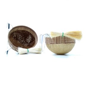 Ninho Fibra Sisal Bucha Artesanal Luxo Curió 6Un